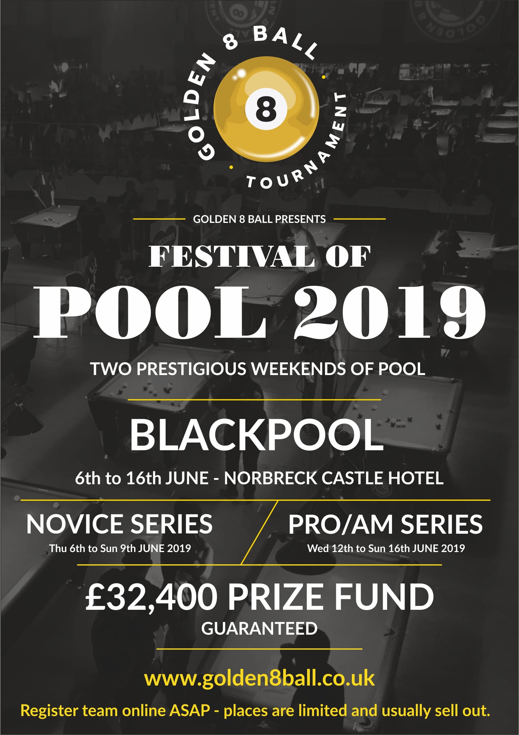 2019 Golden 8 Ball Festival of Pool - Golden 8 Ball